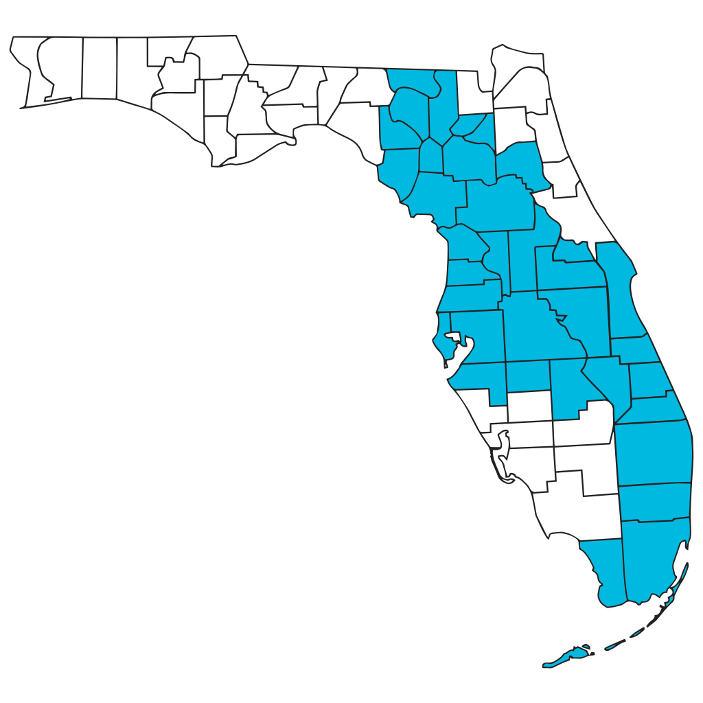 Service Areas | Health Care Provider | Aqua Home Care